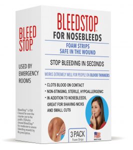 BleedStop™ for People on Blood Thinners, Great for Nosebleed