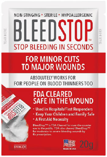 BleedStop™ for People on Blood Thinners, Great for Nosebleed