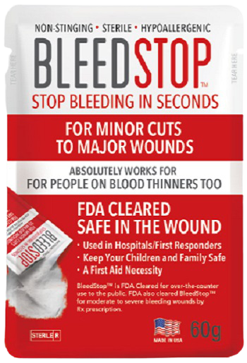 BleedStop™ for People on Blood Thinners, Great for Nosebleed